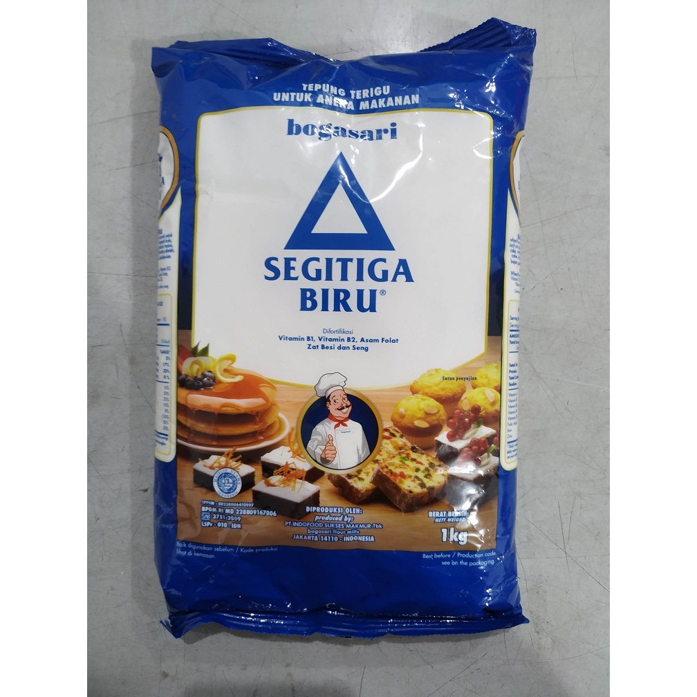 Premium Blue Triangle Wheat Flour 1Kg | Shopee Philippines