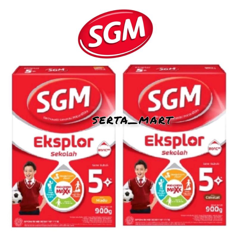 Sgm Explore 5+ Honey/Chocolate 900 gr- Susu SGM 5 Plus Explor School ...