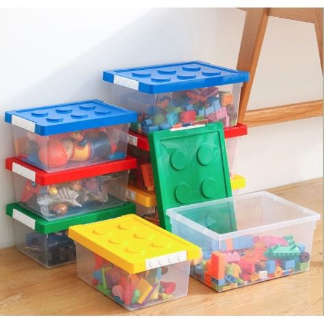Lego Box - Stackable Box - Stackable Storage - Toy Stacking Box ...