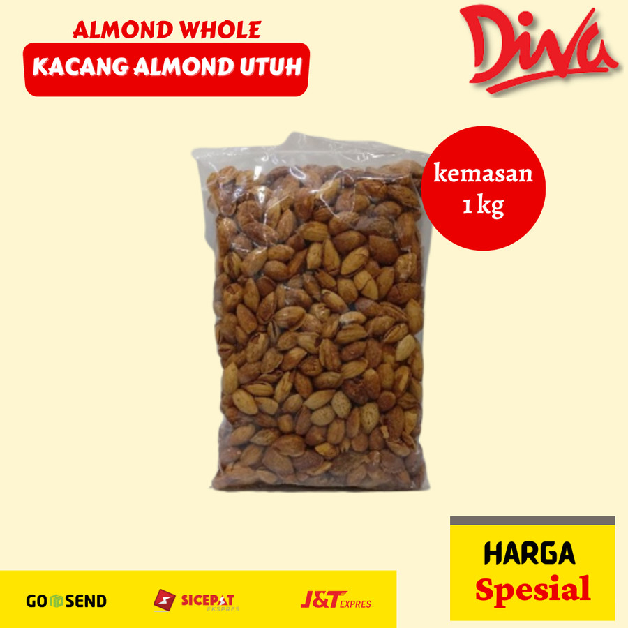 Whole Raw Almonds 1kg | Shopee Philippines