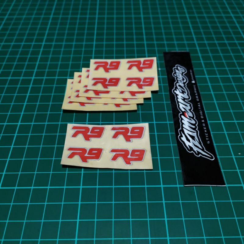 STICKER CUTTING R9 COIL R9 (REVLECTIVE / ON) | Shopee Philippines