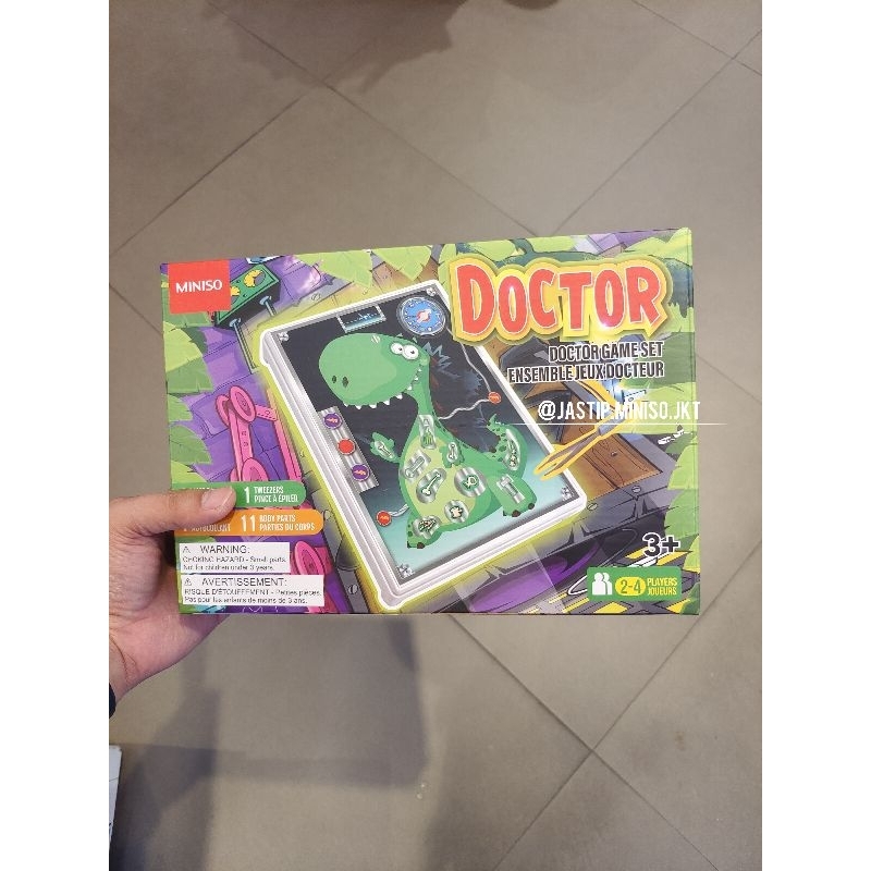 MINISO Board Game DINO DOCTOR Game Set | Shopee Philippines