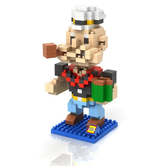 Loz 9443 Popeye The Sailor (Lego Diamond Blocks) | Shopee Philippines
