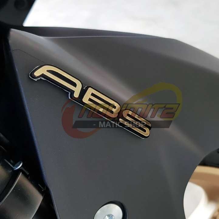 Logo Emblem 3D Embossed ABS Gold NMAX XMAX Aerox 155 Lexi | Shopee ...
