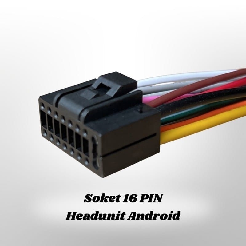 16pin Universal Android Head unit Socket Socket | Shopee Philippines
