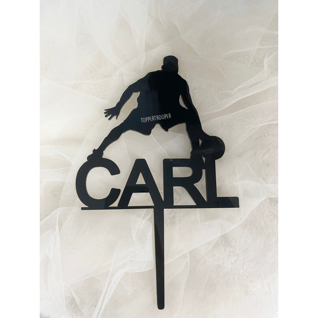 Basketball Cake Topper Custom Basketball Player Cake Topper Cake ...