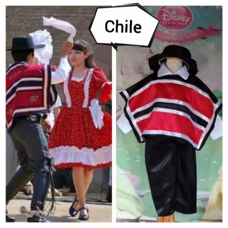 Chile Chili Country International Traditional Clothes Cosplay Costume ...