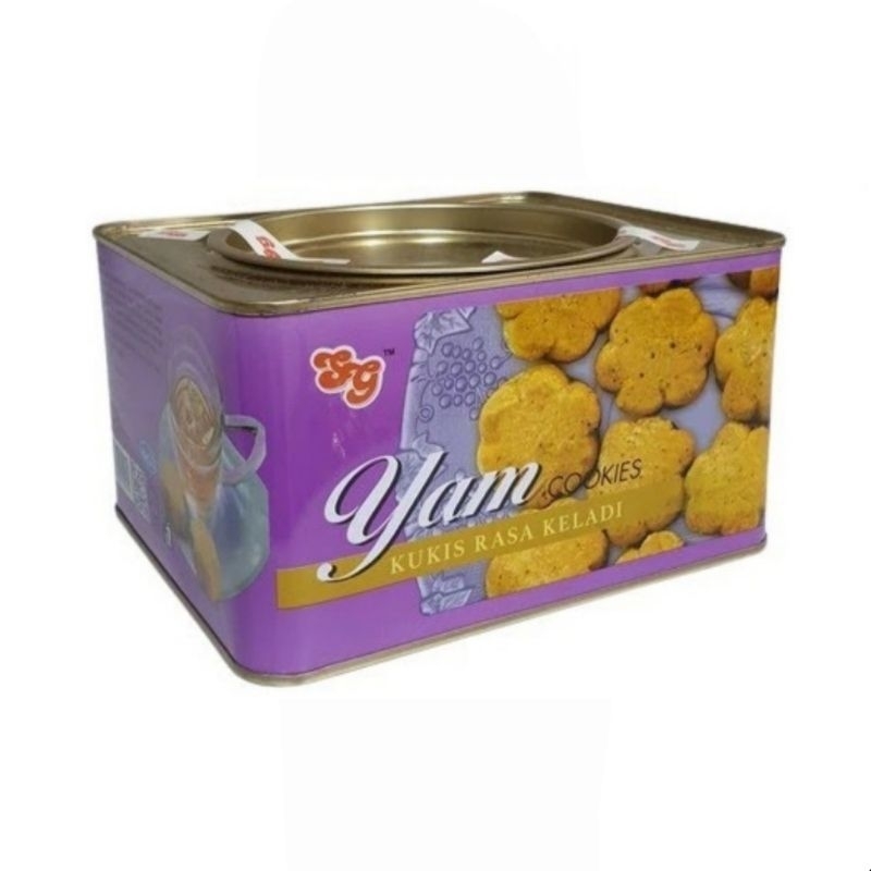 Sg Yam Cookies Malaysian Taro Biscuits (700g) | Shopee Philippines