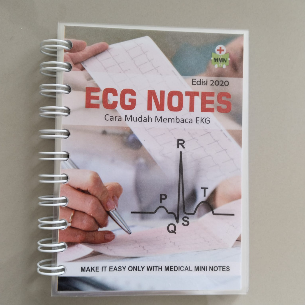 Medical Mini Notes MMN ECG Electro Kardio Graph - Medical Pocket Book ...
