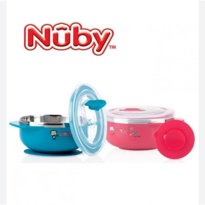 Nuby stainless steel Bowl | Shopee Philippines
