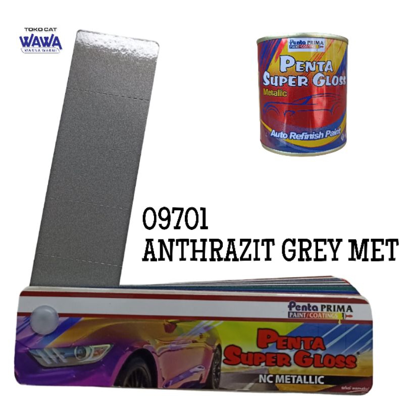 Penta Super Gloss Anthrazit Grey 09701 metallic gray 200gr / retail ...