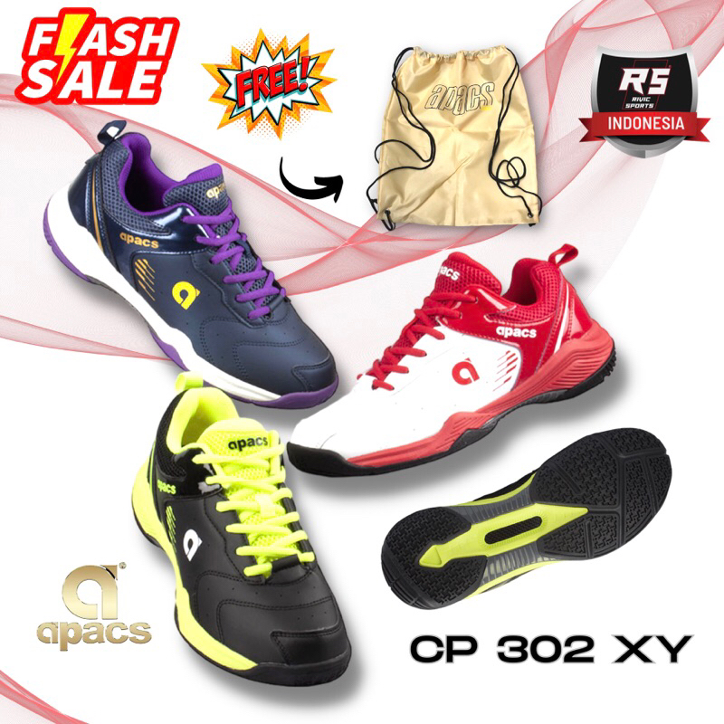 Apacs CP 302 XY BADMINTON SHOES ORIGINAL 100% SHB 65 | Shopee Philippines