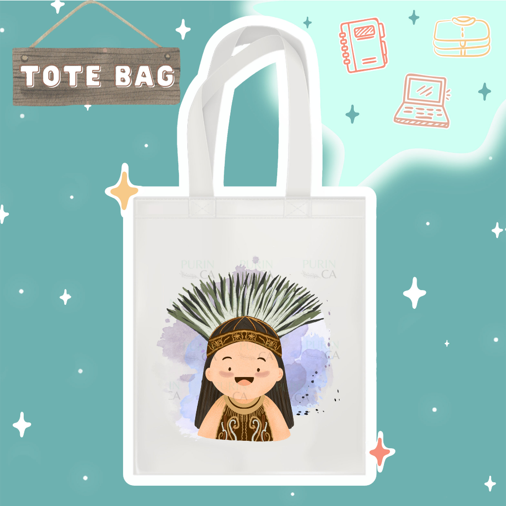 Indonesian Traditional Costume Drawstring bag and Tote bag | Shopee ...