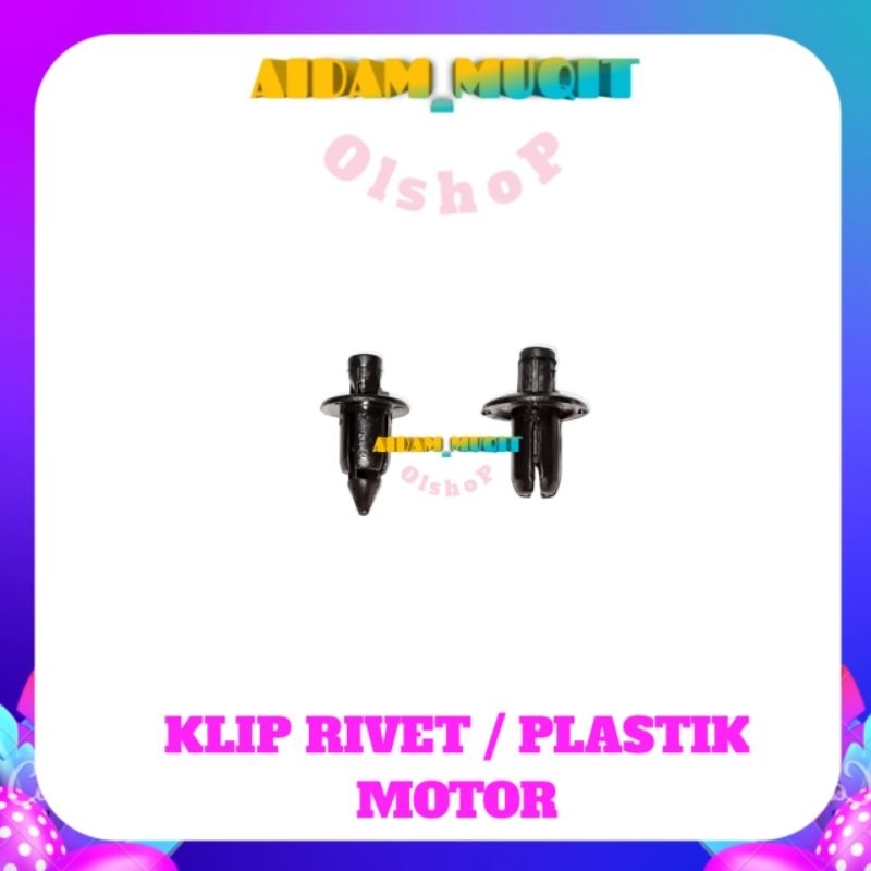 Nmax RIVET Clips NMAX Motorcycle Plastic Clips VARIO Motorcycle BAMPER ...