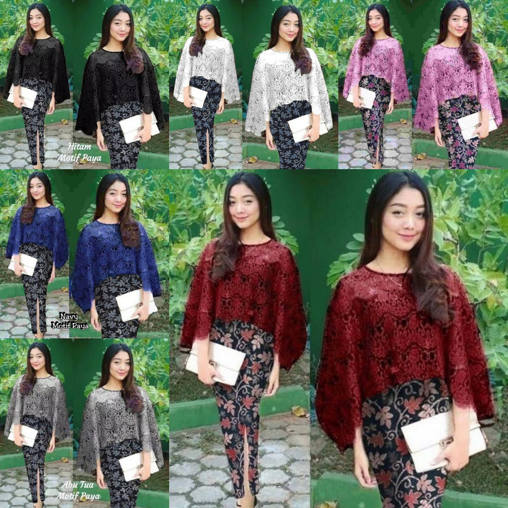 Set Of Kebaya Brocade Lace Brocade Kebaya Luxury Kebaya Suits Modern Graduation Batik Skirt Tops ...
