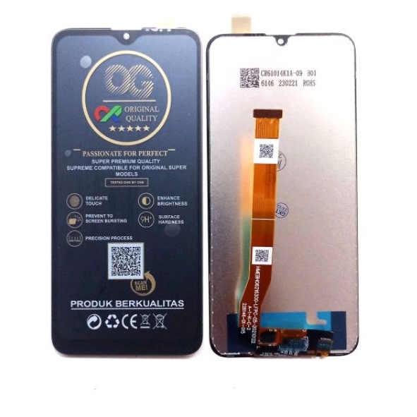 A1K C2 REALME LCD TOUCH SCREEN FULSET ORIGINAL TOUSCREEN OCA GLUE ...