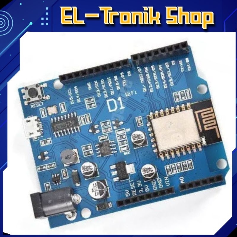 Wemos D1 CH340 WIFI ESP8266 (Complete) | Shopee Philippines