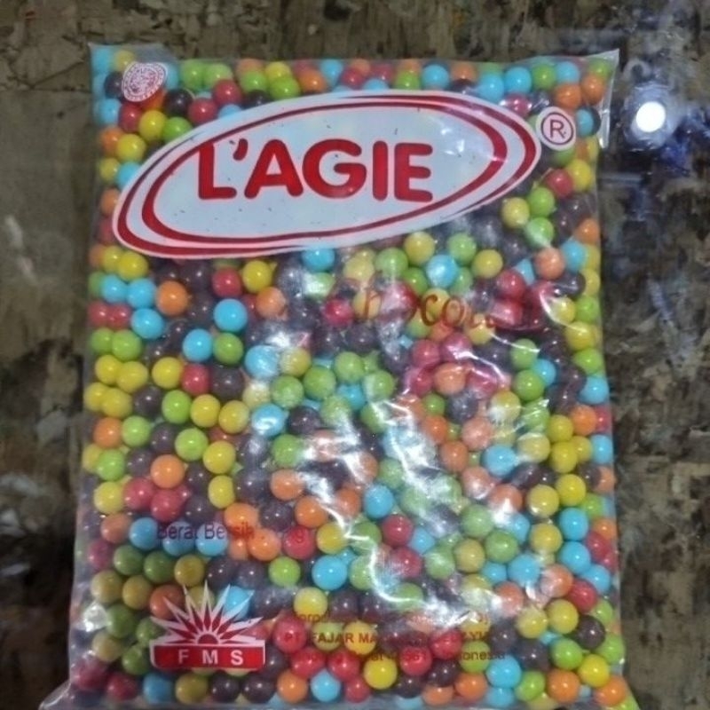 Colorful Chocolate Lagie Mix Biscuit Pack 1kg | Shopee Philippines