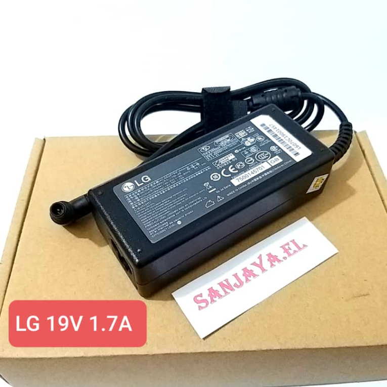 Original ADAPTER LCD/LED Monitor LG 19V -1.7A "Original" + AC Power ...