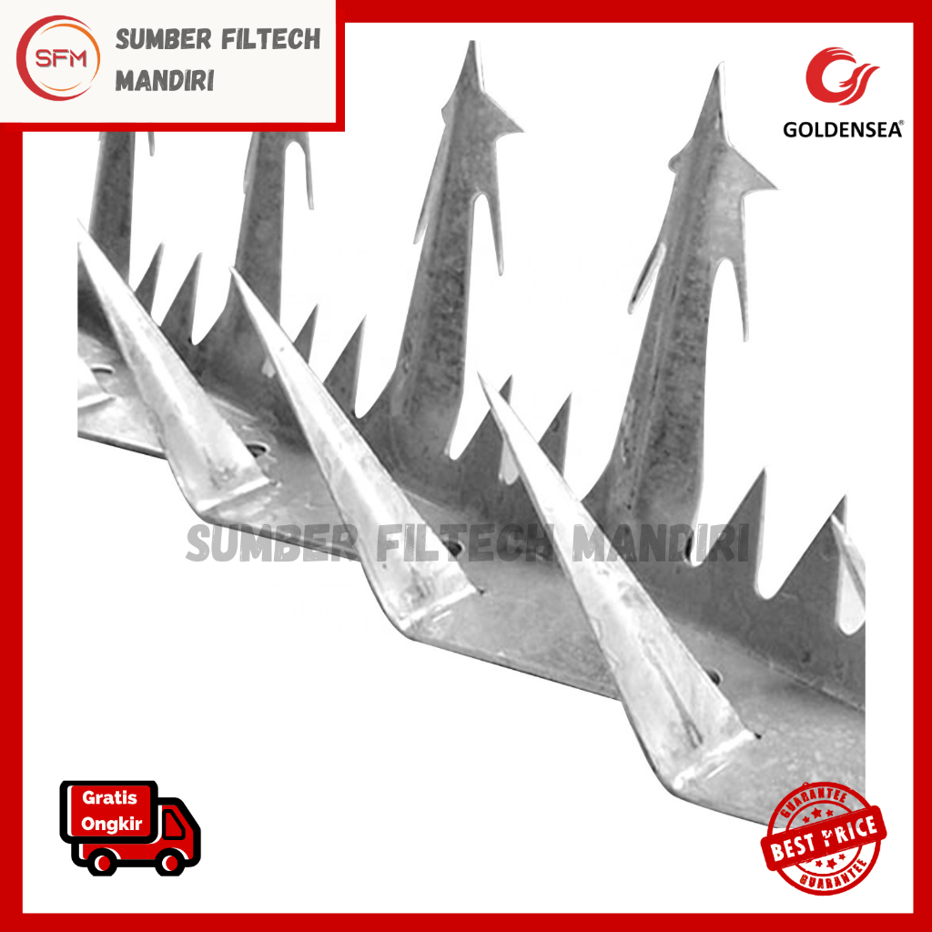 Wall Spike Wire (2mm) Anti-Theft Wall Climbing Thorn Wire (Large ...