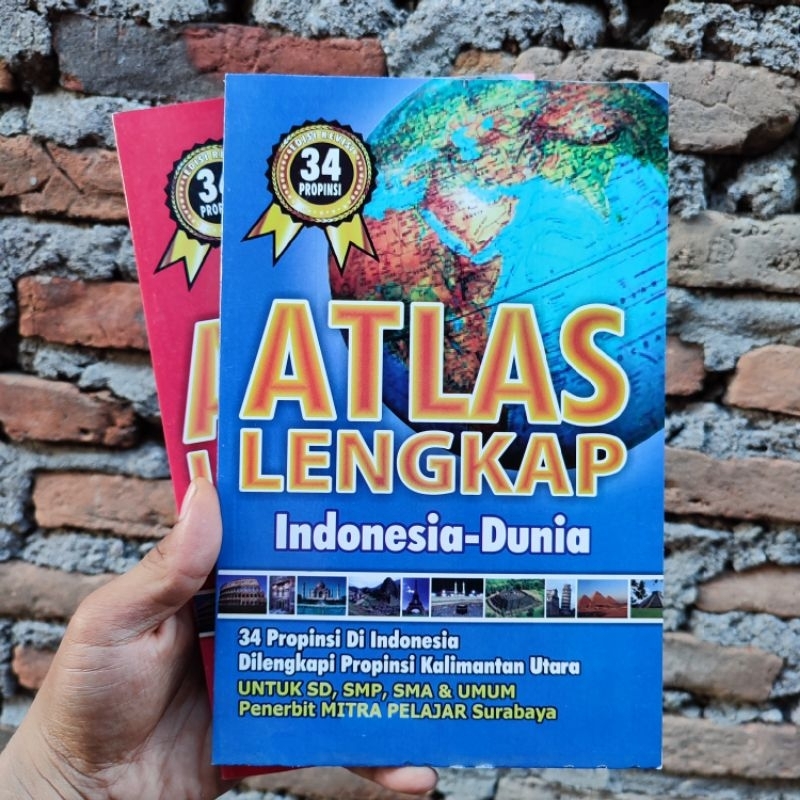 Complete Atlas - Complete Atlas of Indonesia and the World - World ...