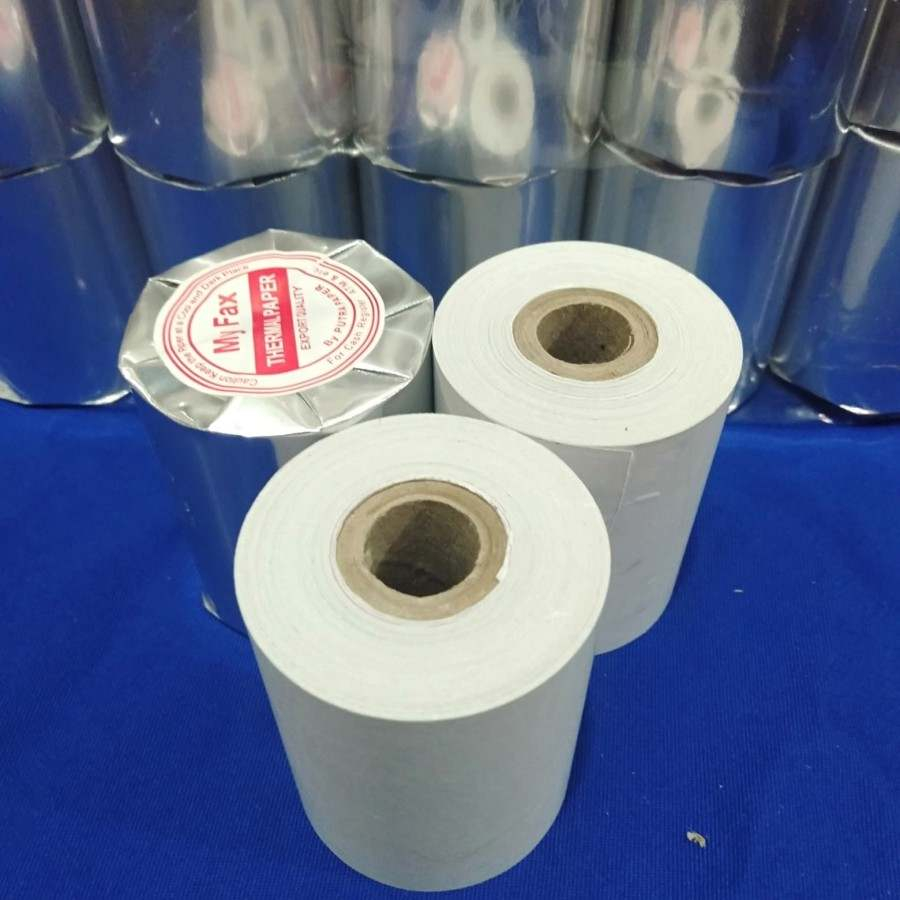 Cashier RECEIPT PAPER/PPOB PAPER ROLL 58x40 MM THERMAL POS RECEIPT MINI ...
