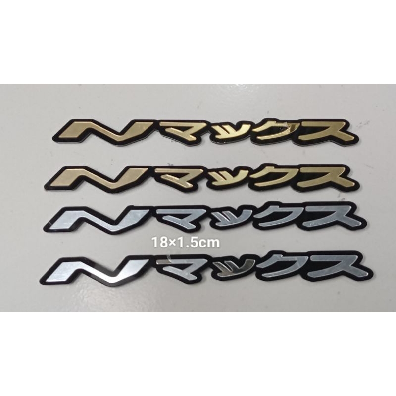 Yamaha Nmax Acrylic Logo with Japanese writing | Shopee Philippines