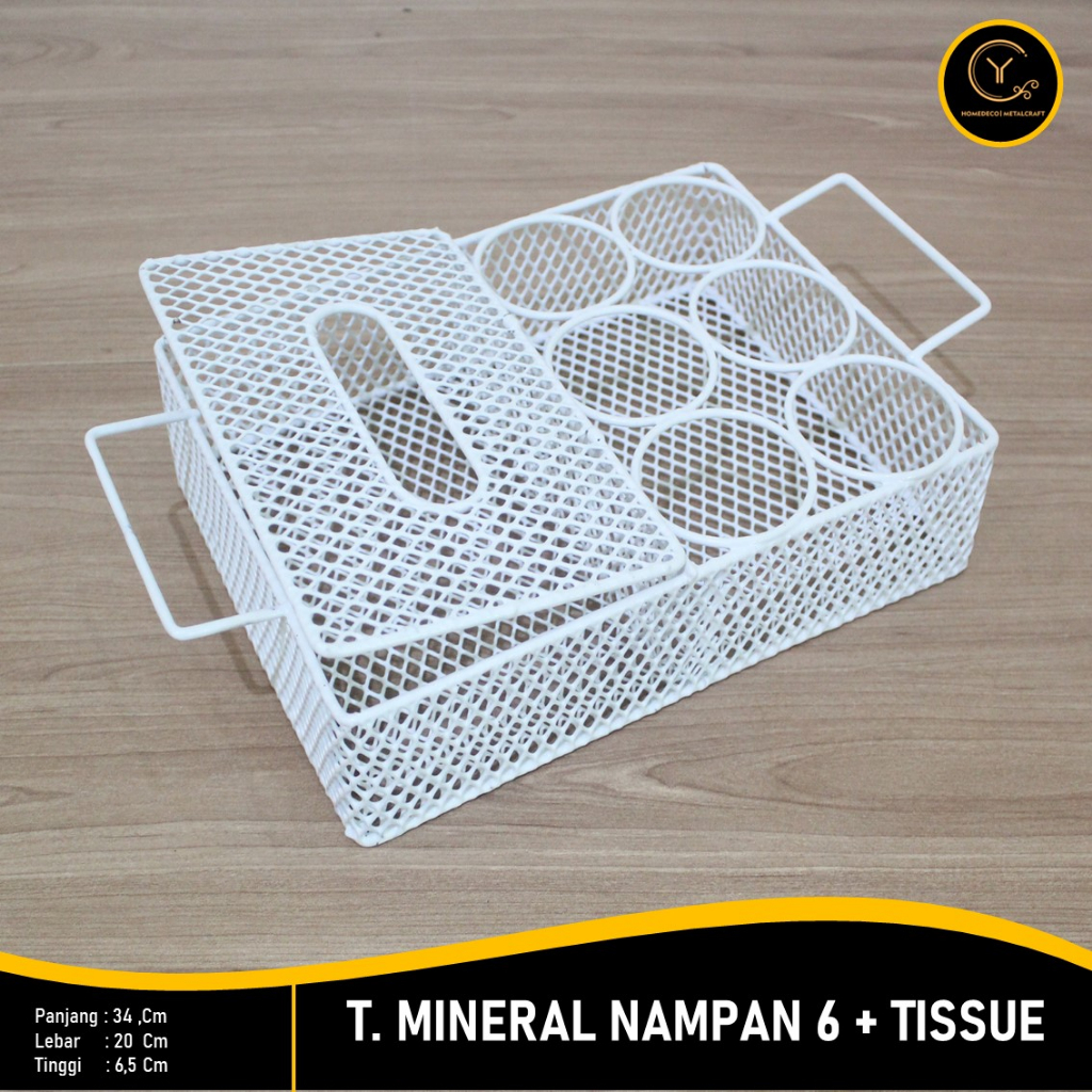 Mineral WATER RACK - MINERAL IRON RACK - AQUA TRAY RACK + TISSUE ...