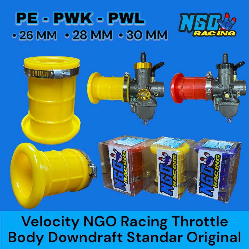 Ngo Racing Velocity Racing Rubber for TB 26 28 30 mm PE PWK PWL Sonic ...