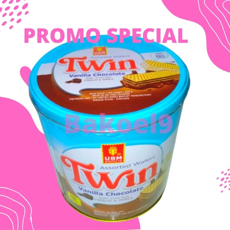 !! Ubm wafer Twin 270 Gram CHOCOLATE Vanilla | Shopee Philippines