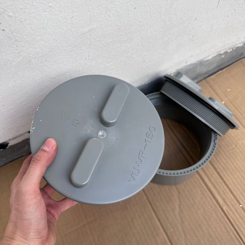 Clean Out 6 Inch CO CM TAIWAN PVC Septic Tank Cover Thick AW PIPE COVER ...