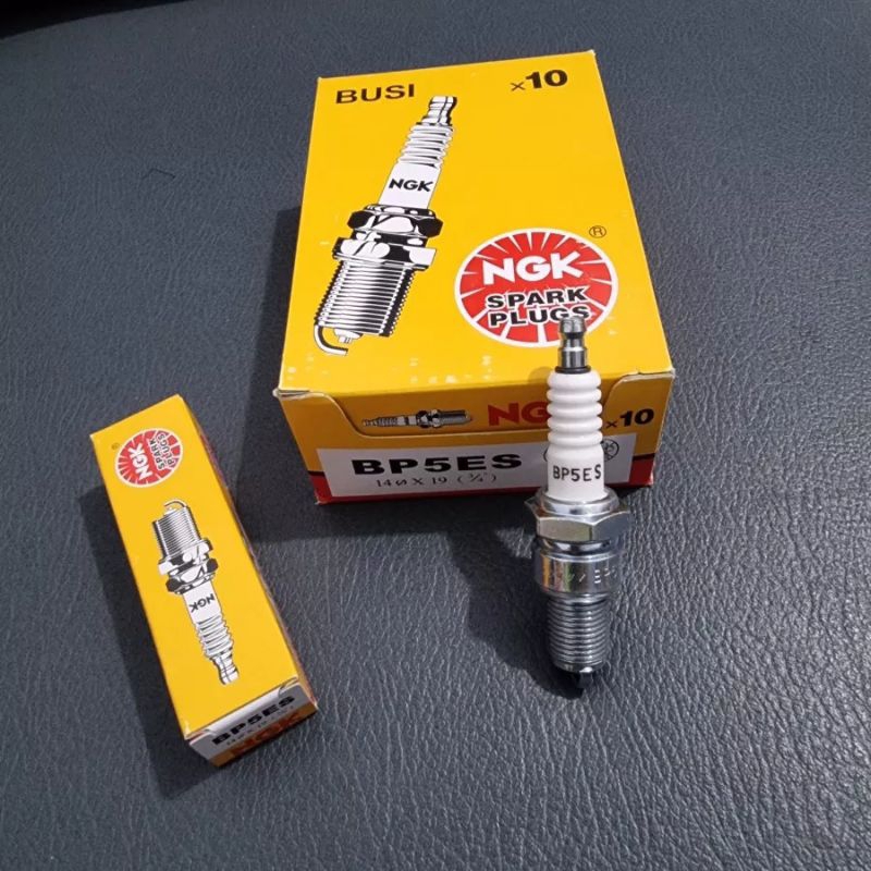 NGK BP5ES SPARK PLUGS CONTENTS 10PCS ninja satria SPARK PLUGS 2 stroke ...