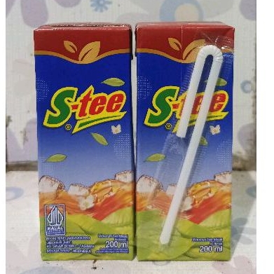 S Tee 200ml Tetra pack tea drink Sinar Sosro Box | Shopee Philippines