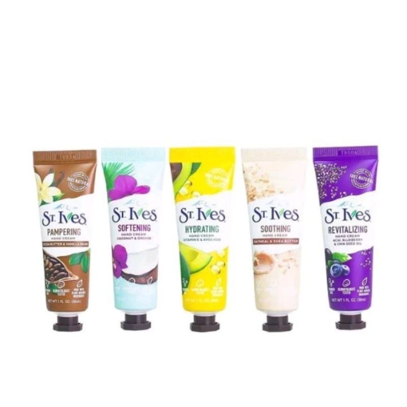 St.ives Hand Cream 30 ML all variants | Shopee Philippines