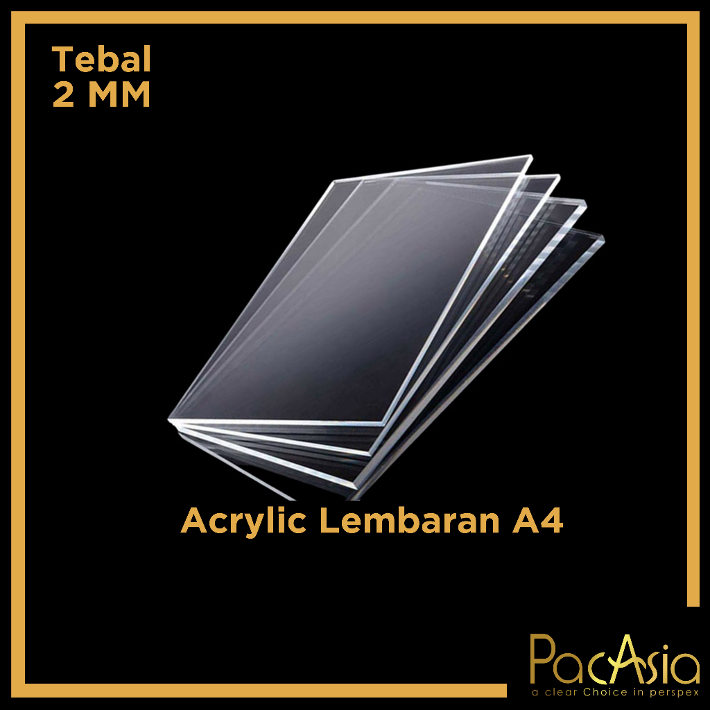 R2go - Clear Acrylic A4 Size Sheet 2mm Thick | Shopee Philippines