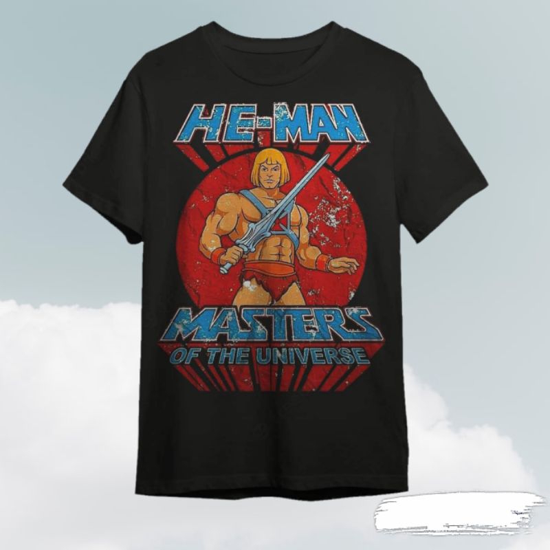 He-Man Masters Of The Universe Vintage Anime Movie T-Shirt/Anime ...