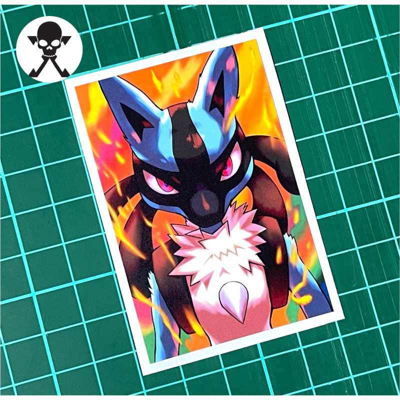 Pokemon Lucario Slap Sticker | Shopee Philippines