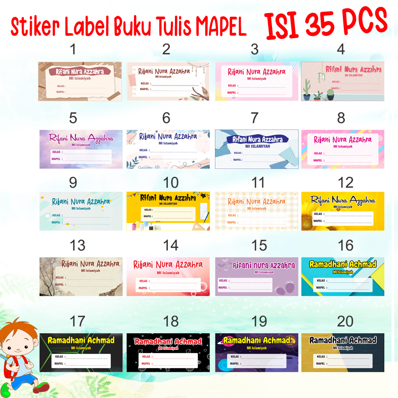 Kece Book sticker contains 35 stickers | Shopee Philippines