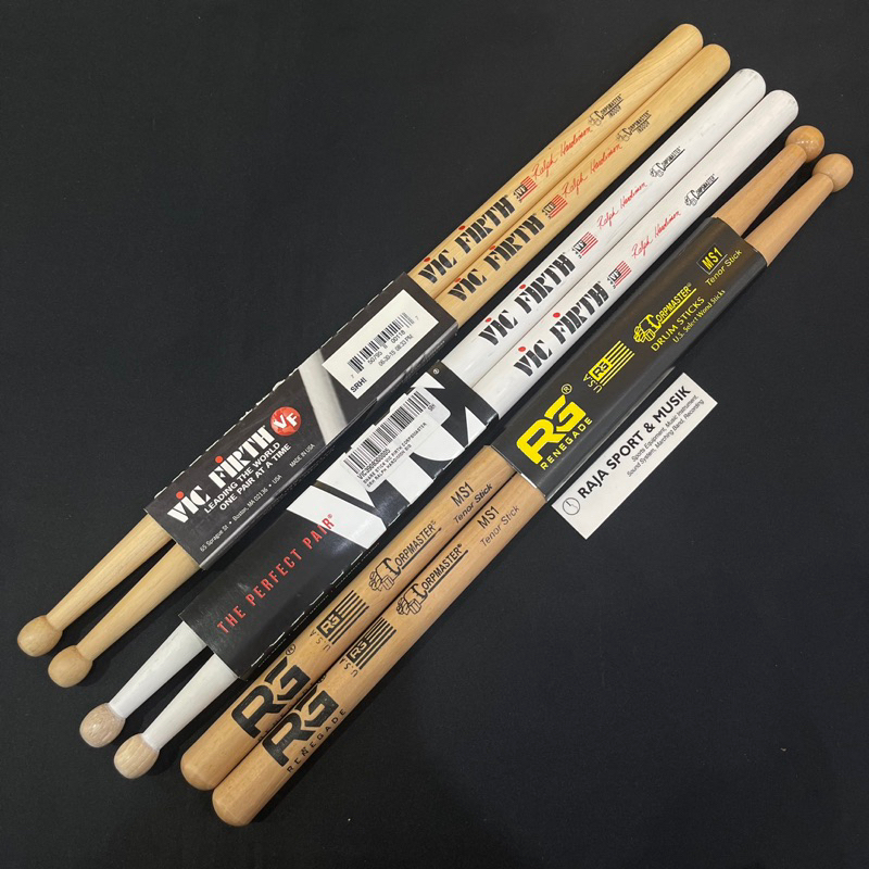 Stick MARCHING TENOR / ORIGINAL HTS VIC FIRTH HIGH TENSION SENAR HTS ...