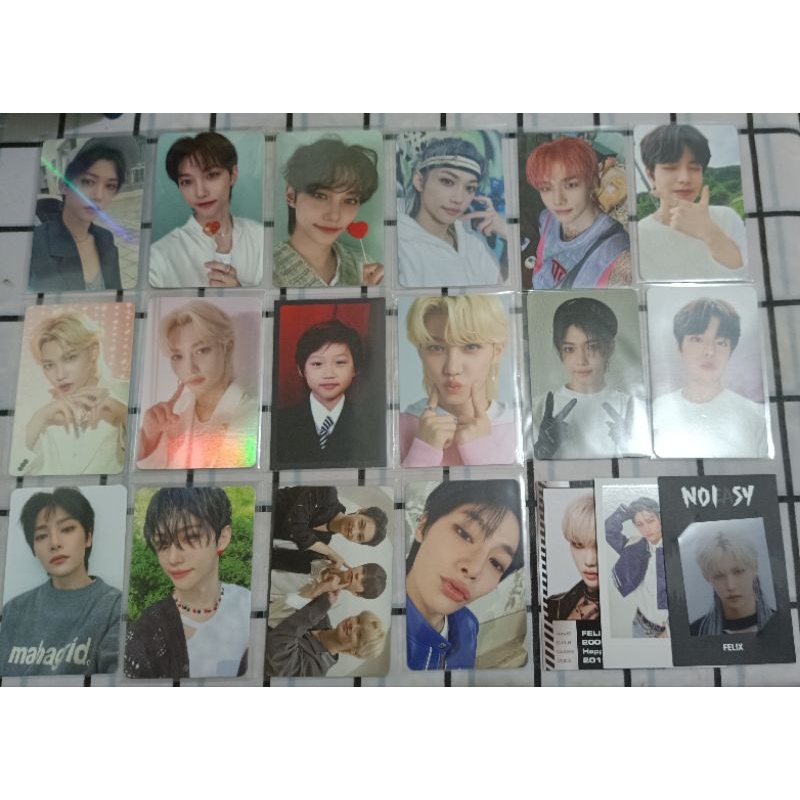 Stray KIDS PC SKZ PHOTOCARD FELIX HYUNJIN I.N KIM SEUNGMIN YANG JEONGIN ...