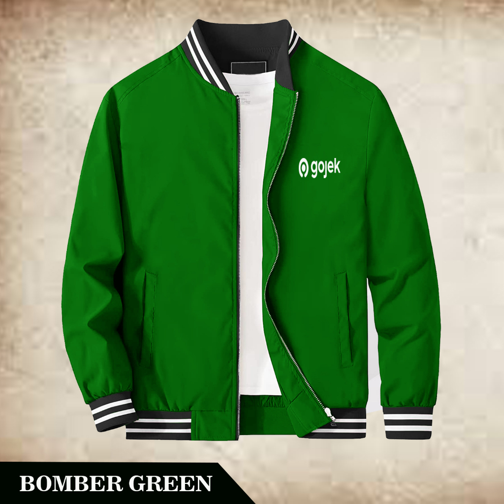 The Newest Gojek Outdoor Bomber Jacket/The Newest Go jek Jacket 2023 ...