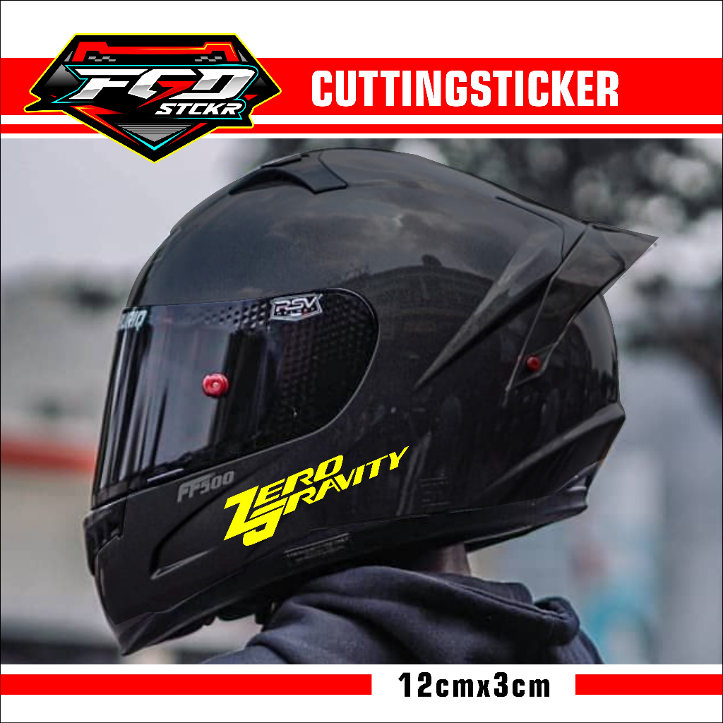 Cutting Sticker Zero Gravity Sticker Variations Motorcycle Car laptop ...
