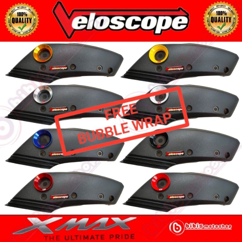 Veloscope Yamaha Xmax 250 Oxygen Flow Booster Air Filter Cover | Shopee ...