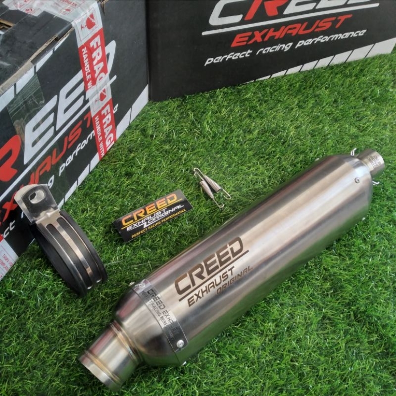 Original creed exhaust Tube silincer Length -+43cm klx 150 crf 15p wr ...
