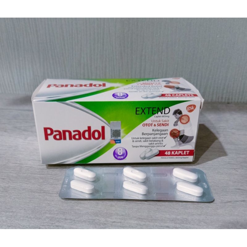 Panadol EXTEND | Original MALAYSIA Muscle And Joint Pain Relief | 1 ...