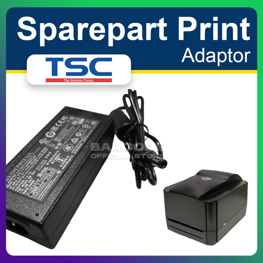Tsc TTP-542 / TTP542 / TTP 542 Adapter Spare Parts Receipt Sticker ...