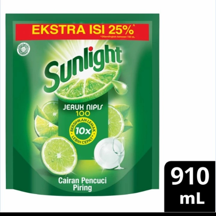 Sunlight Lime 910ml - Dishwashing Liquid | Shopee Philippines