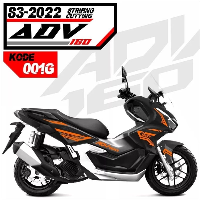 Honda ADV 160 cutting sticker Decal Variations in the new 2023 ADV ...