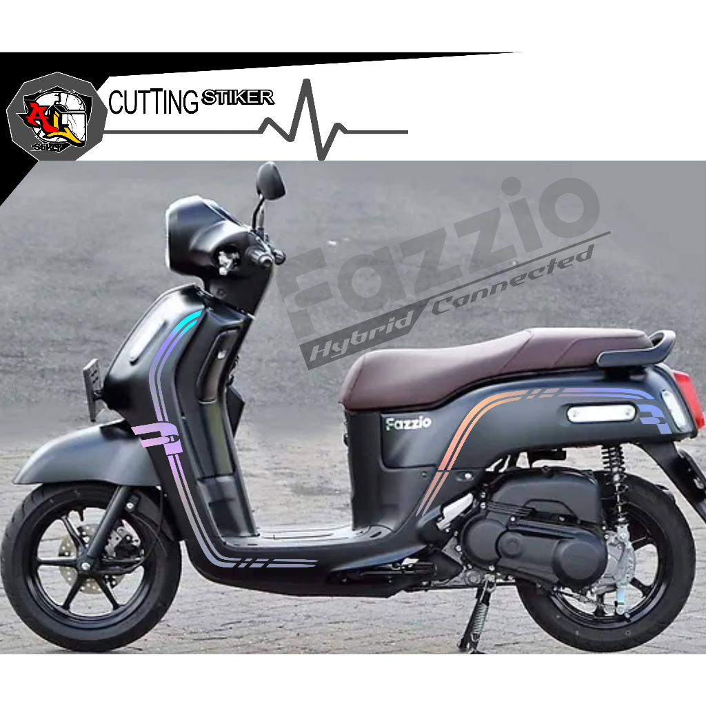 Cutting STICKER/SCF.294/SIMPO FAZZIO STRIPING/FZIO LIS STICKER/FAZOR ...