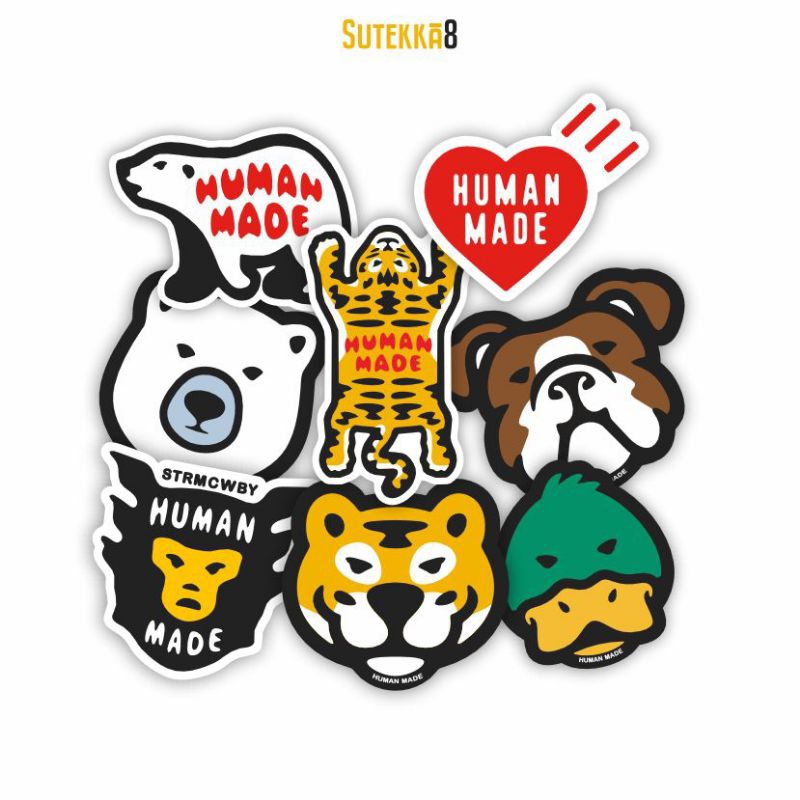 Sticker PACK HUMAN MADE 1 [8 pcs] | Shopee Philippines